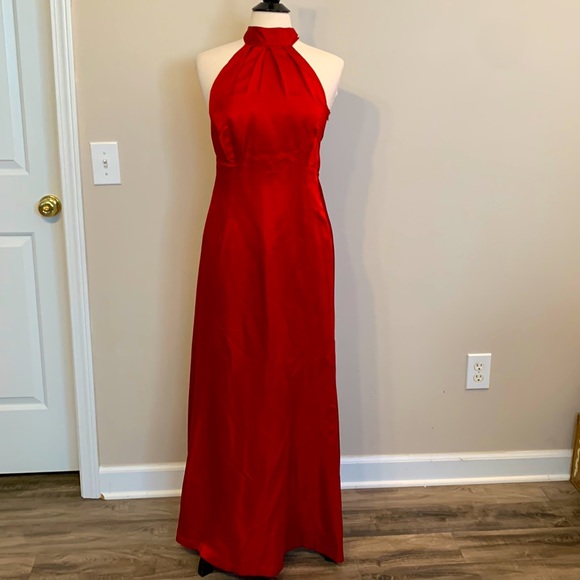 Zara | Dresses | Zara Formal Satin Gown | Poshmark